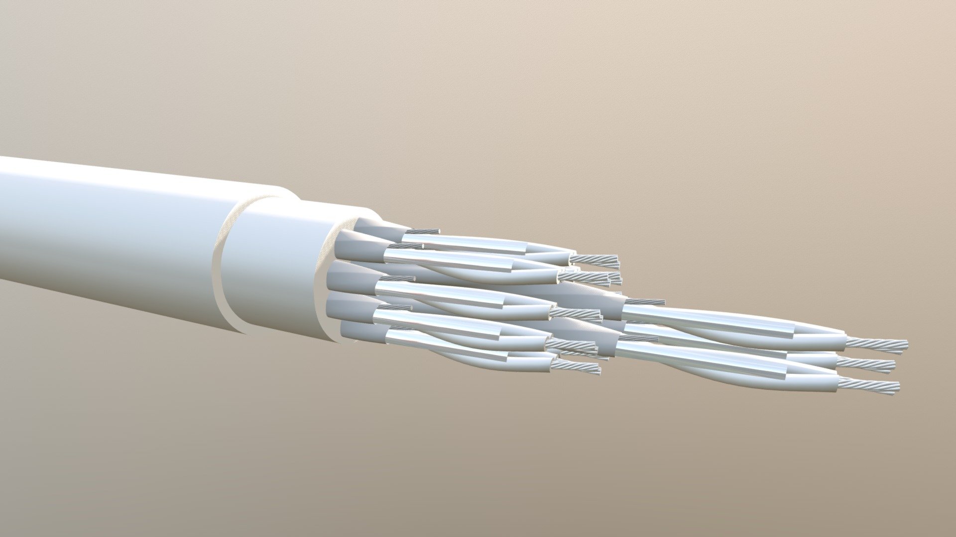 Cable 2 — копия - 3D model by kranq [ef5d9f2] - Sketchfab