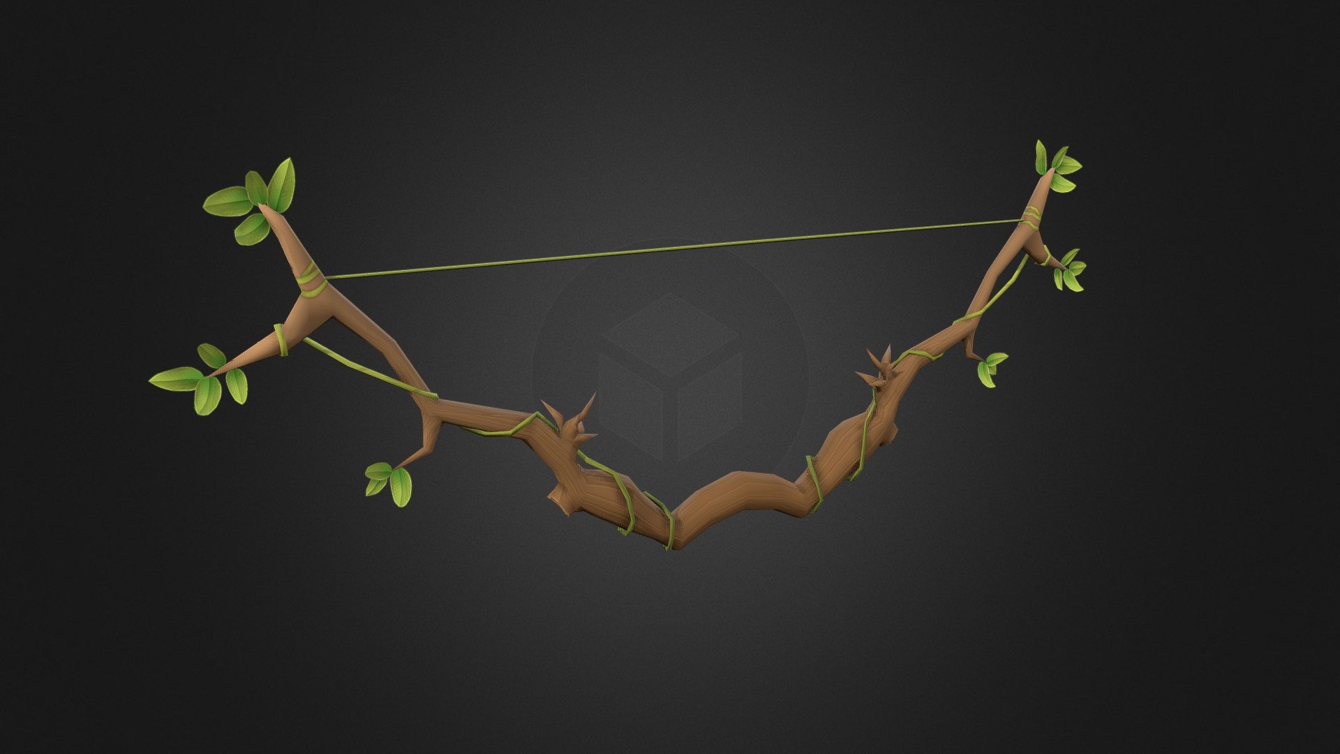 Nature Bow by Inigmas Studios - 3D model by Graham (@graham3d) [ef5fa37 ...