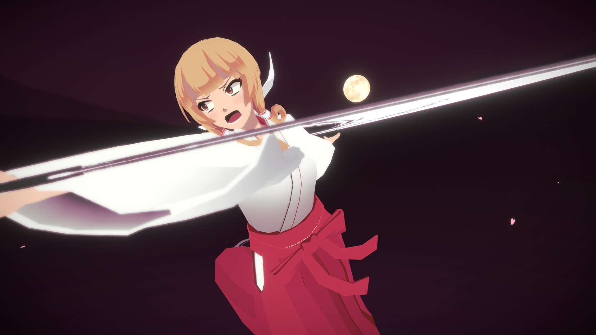 SAYOKO THE SHIKIGAMI MIKO - 3D model by Kazz (@parcereno) [ef5fcf0 ...