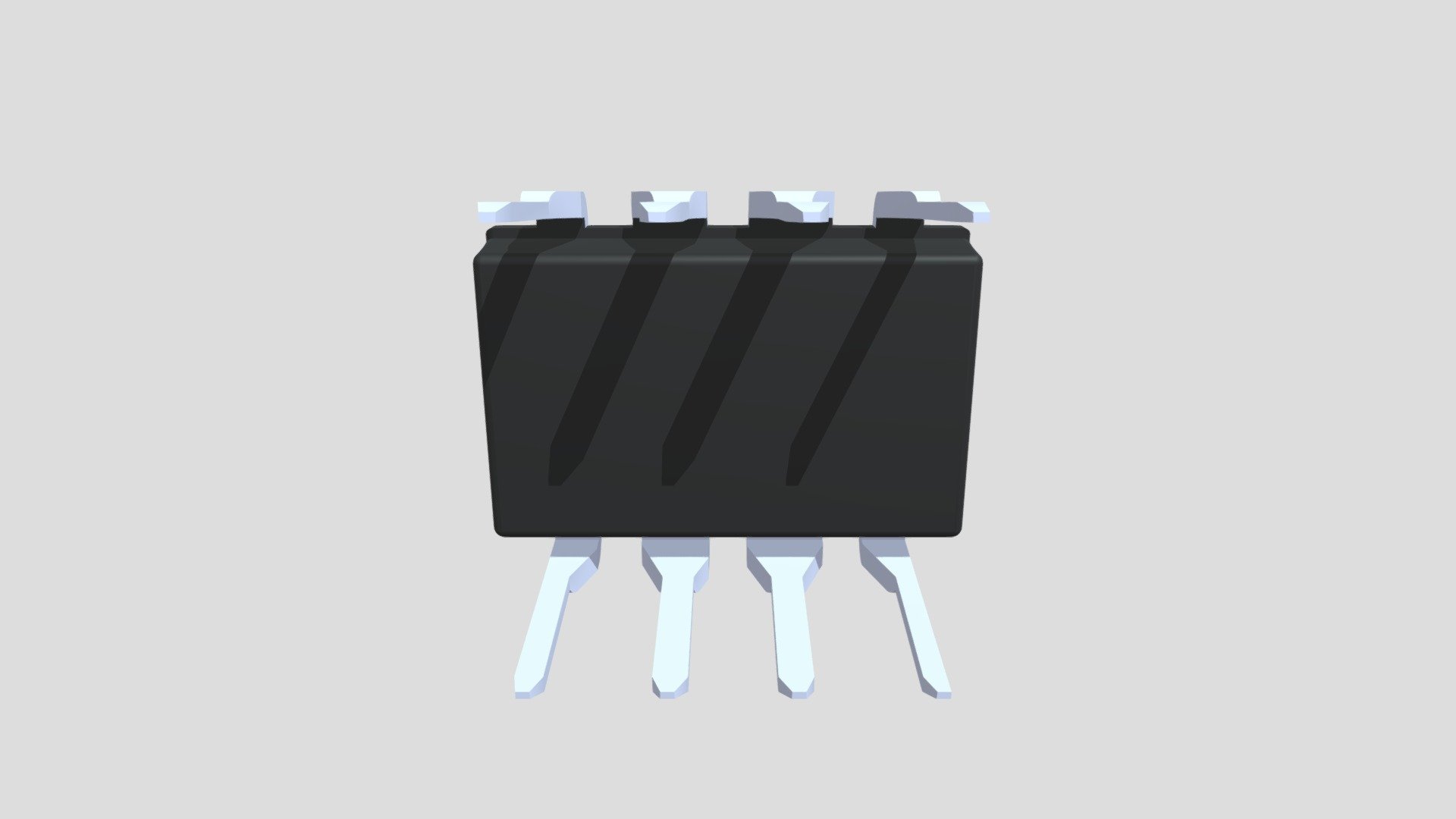 NE555 - 3D model by ajvinuezap [ef60c04] - Sketchfab