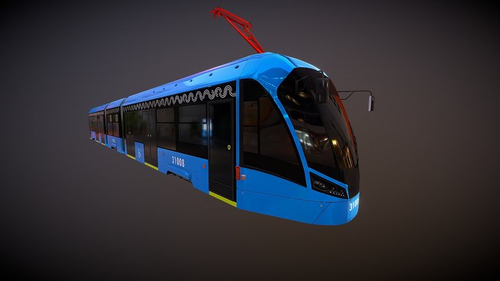 Trolleybus 3D models - Sketchfab