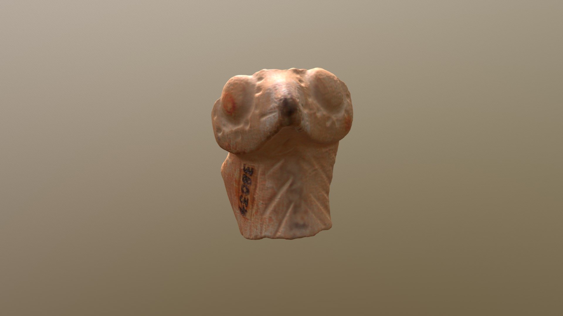 Bird pipe (NS 38034) - 3D model by Royal Ontario Museum, Archaeology of ...