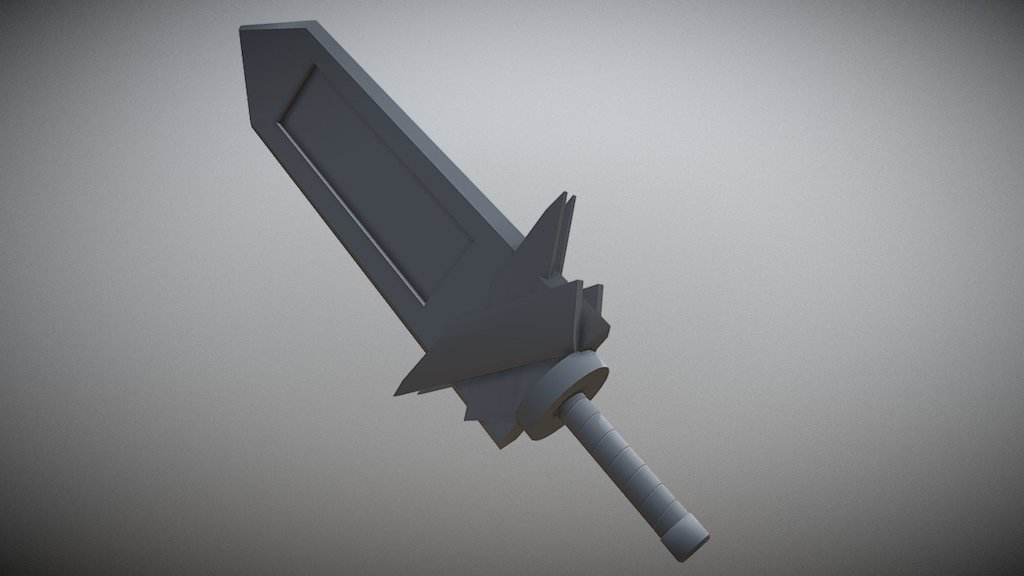 X_Sword - 3D model by Anthony (@CrazyGuy) [ef61197] - Sketchfab
