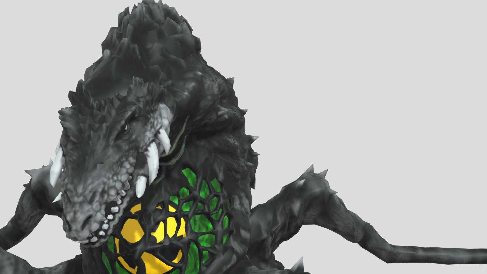 Godzilla radiation robot part 2 models - Download Free 3D model by ...