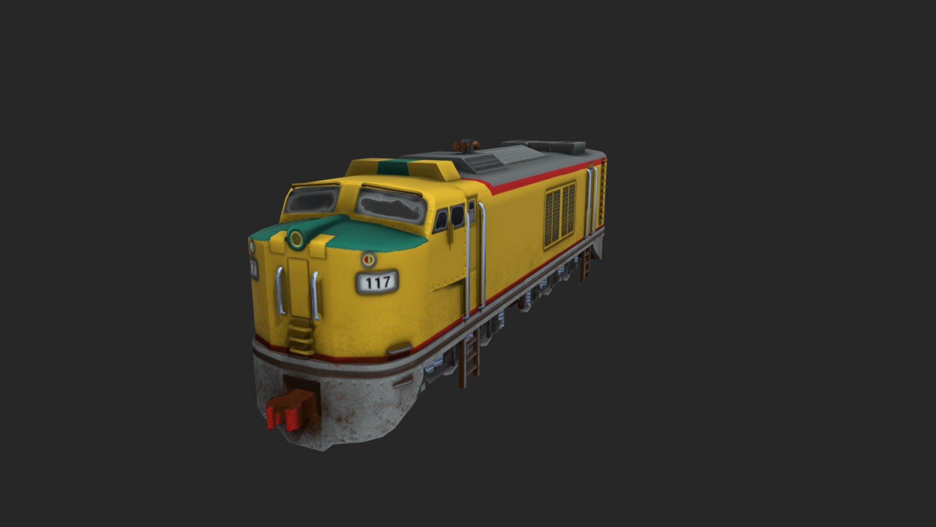 Turbo (Union Pacific GTELs) - 3D model by kuuvalas [ef63d3c] - Sketchfab