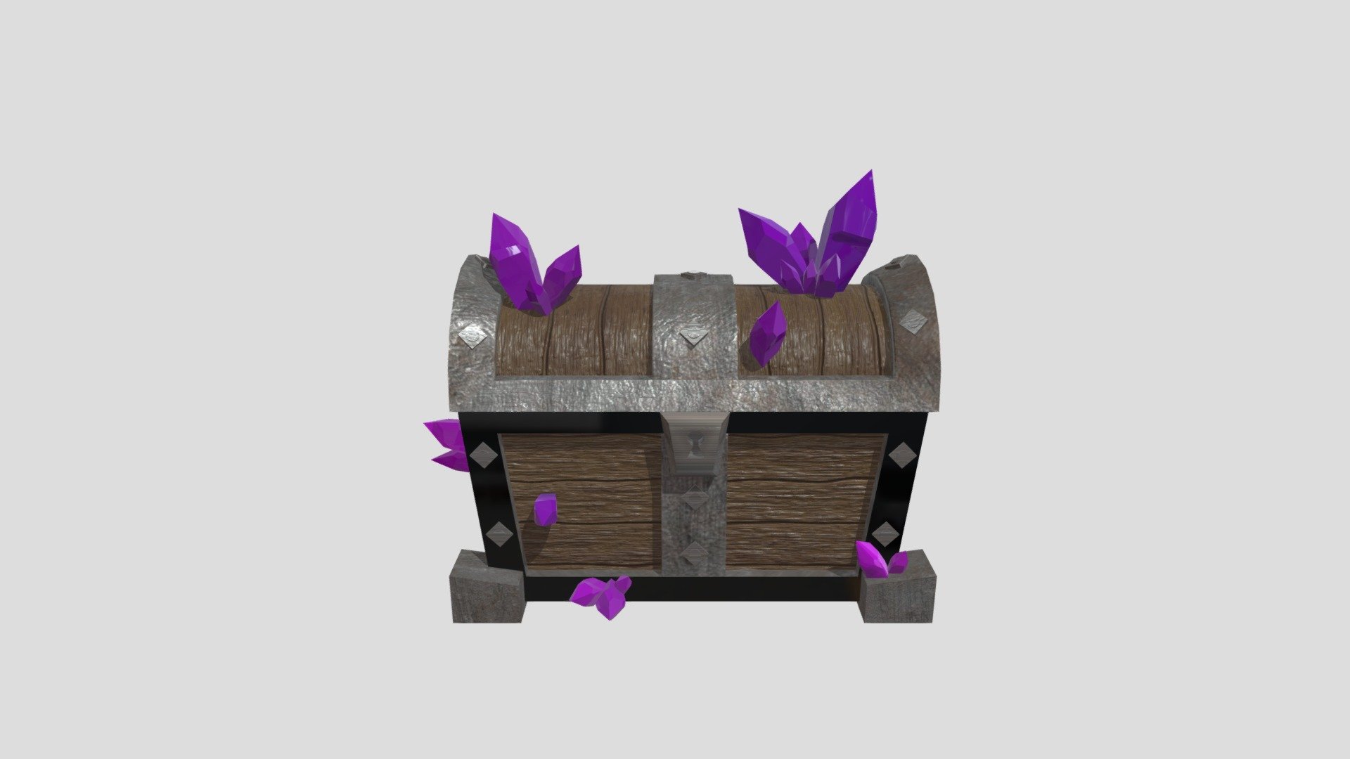 Corrupted Crystal Chest - Download Free 3D model by ZeroSkillGamin ...