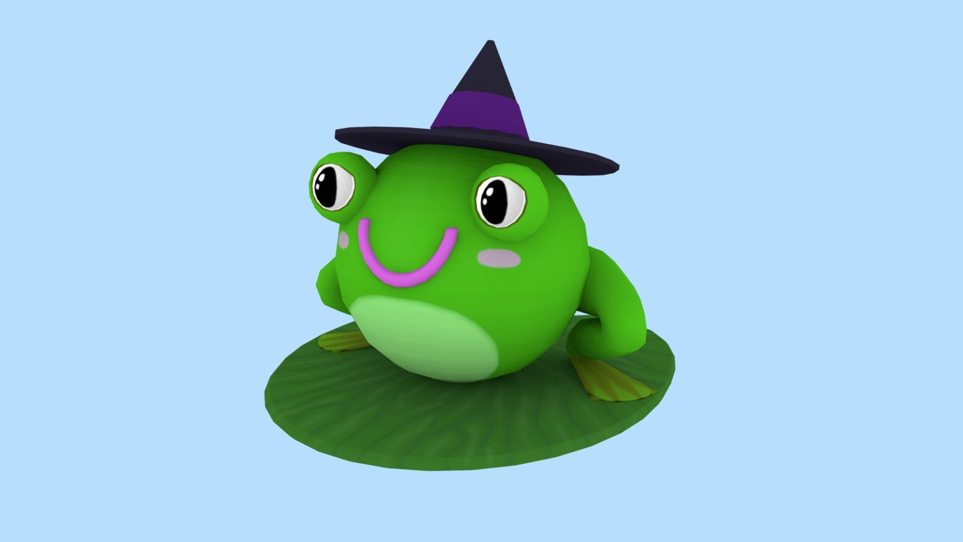 Magic Frog - 3D model by boris_from_south [ef667b9] - Sketchfab