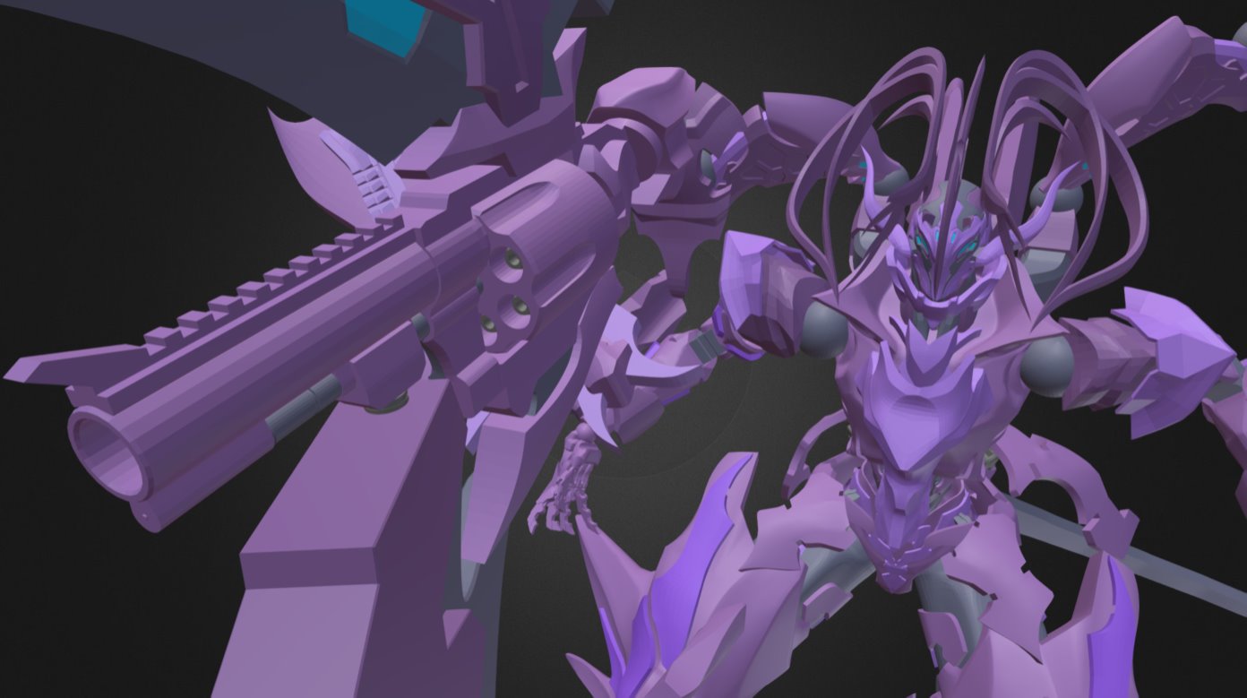 Queen Vervelv - 3D model by YoshinatuYamada [ef686f1] - Sketchfab