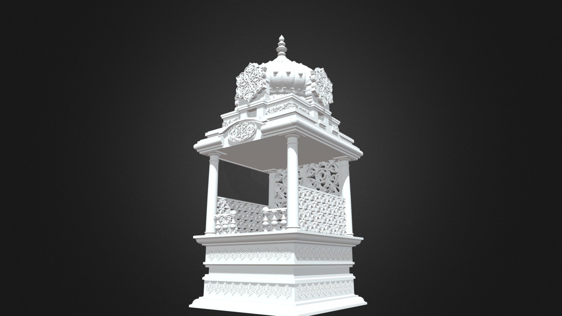 Hindu God Shrine - Download Free 3D model by kositsuwan [ef69b2b ...