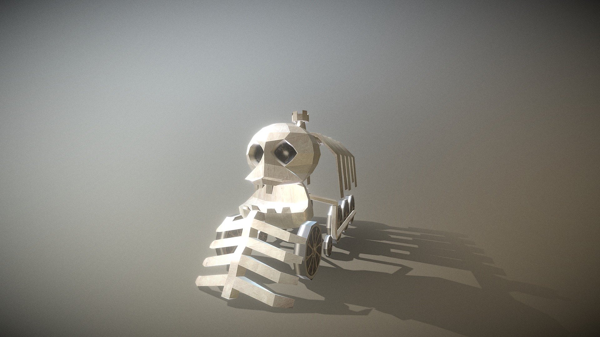 Bone Train - 3D model by LiamAmison [ef6af13] - Sketchfab