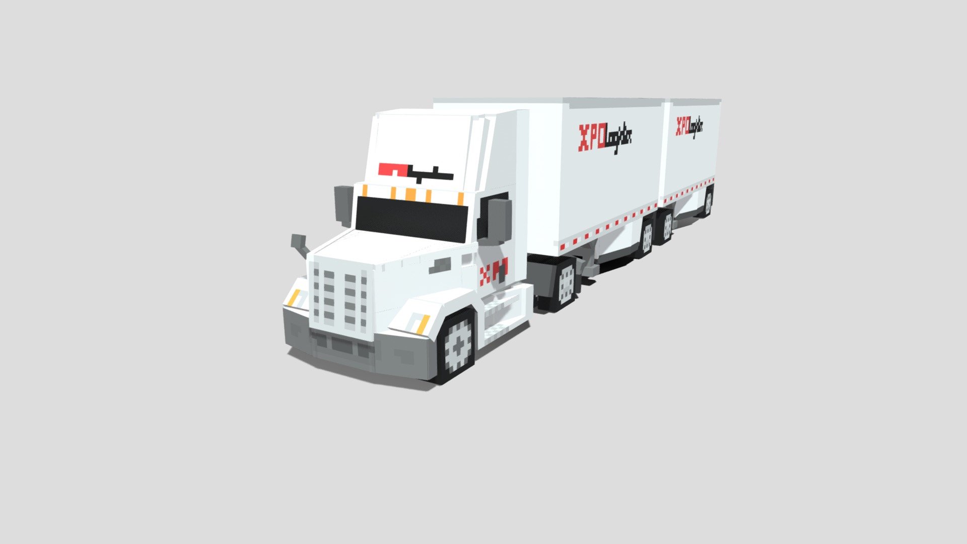 2018 XPO Freightliner Cascadia - Download Free 3D model by ...
