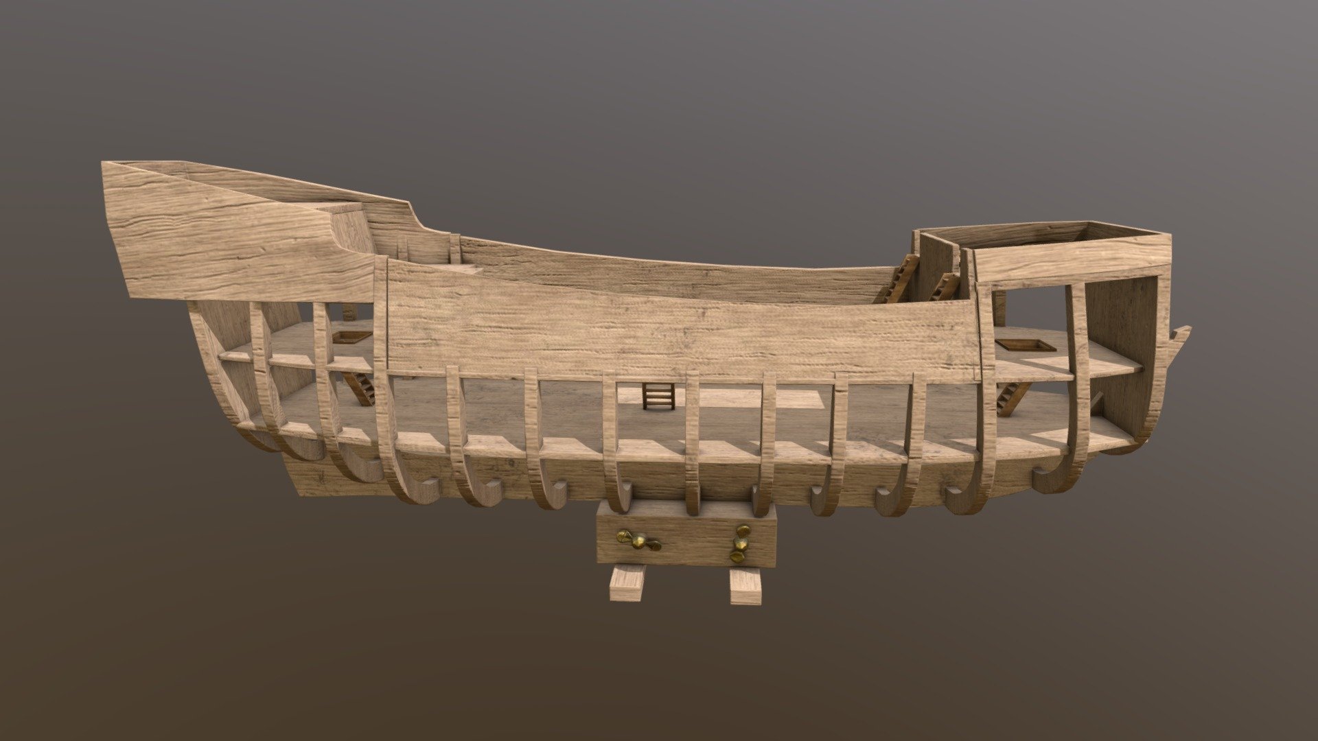 Ship Prototype - 3D model by CIMachado-martins [ef722e7] - Sketchfab