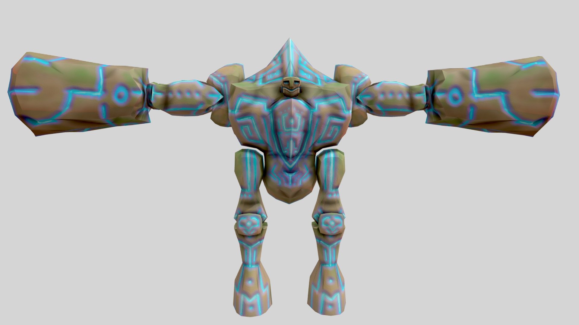 Rock Golem - 3D model by Victor Batata (@wooxtile) [ef72eed] - Sketchfab