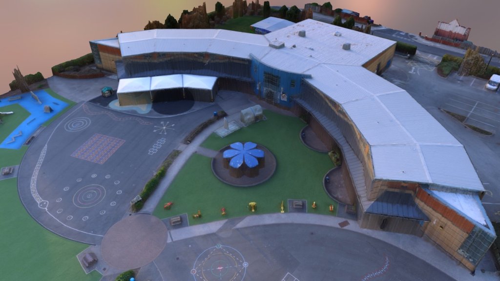 Local Primary School - 3D model by drone_data [ef73dc5] - Sketchfab