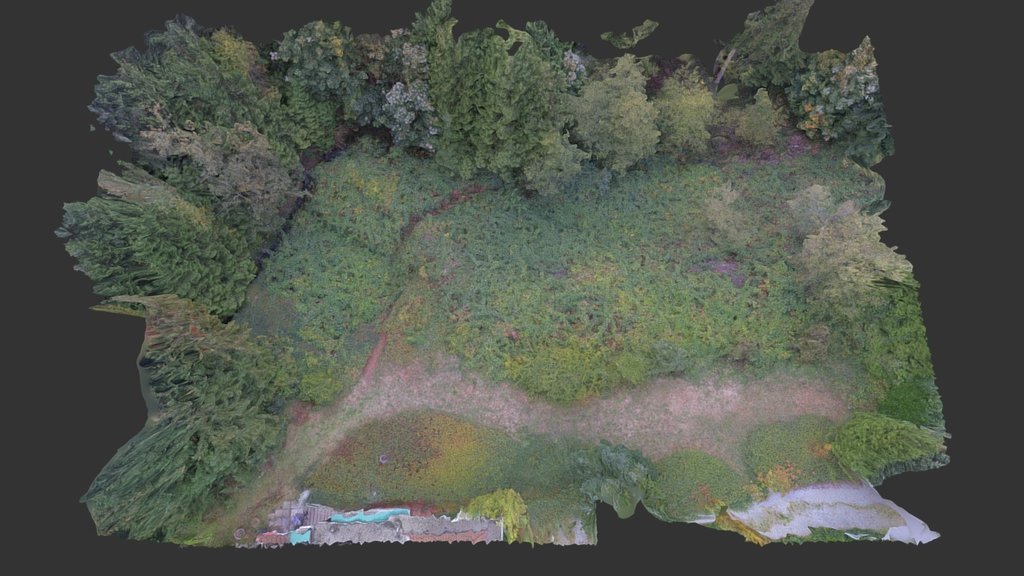 Backyard landscaping example Alt - 3D model by lofty [ef7458b] - Sketchfab