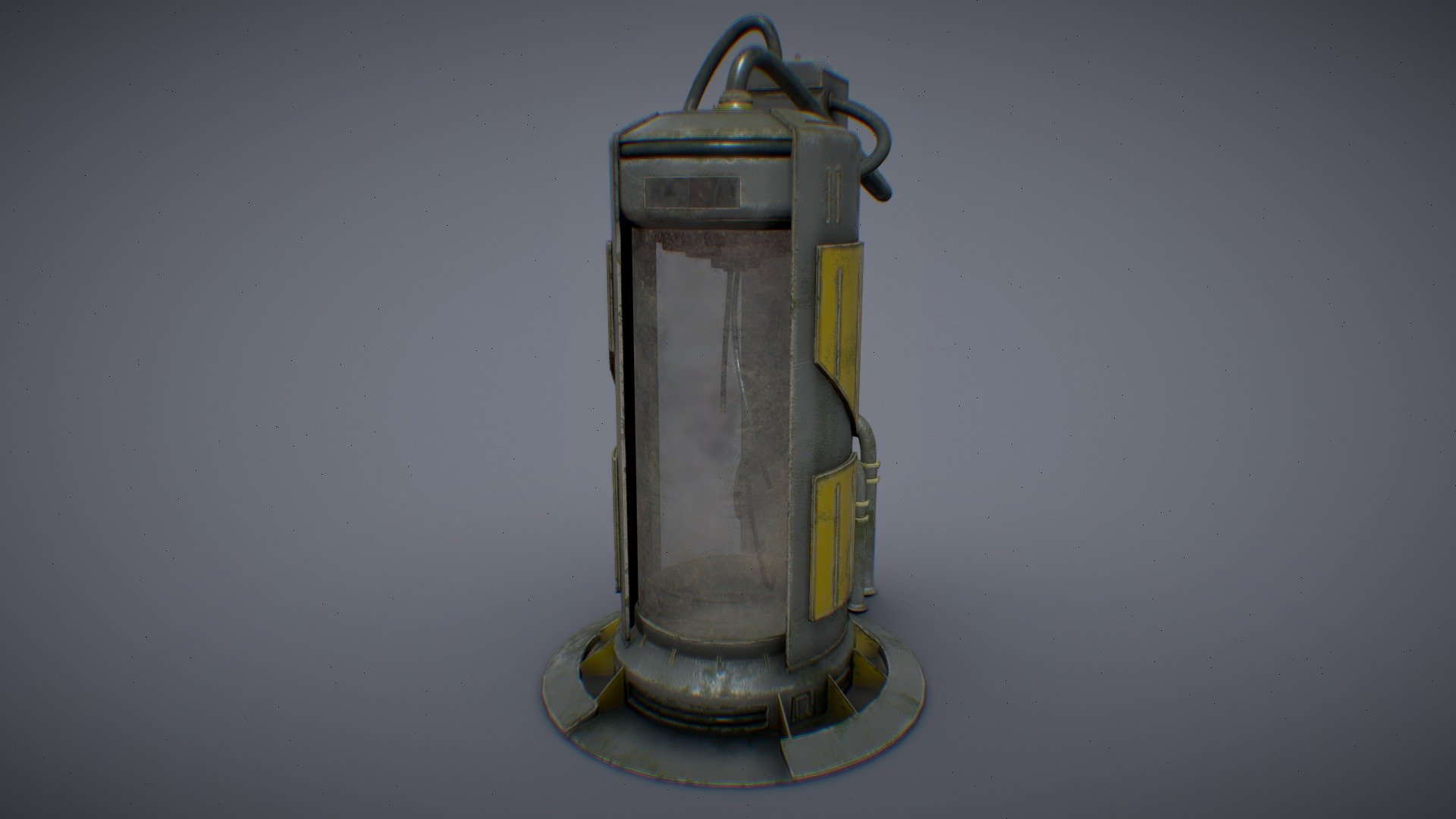Sci-fi Capsule - Download Free 3D model by MunCoz [ef74819] - Sketchfab