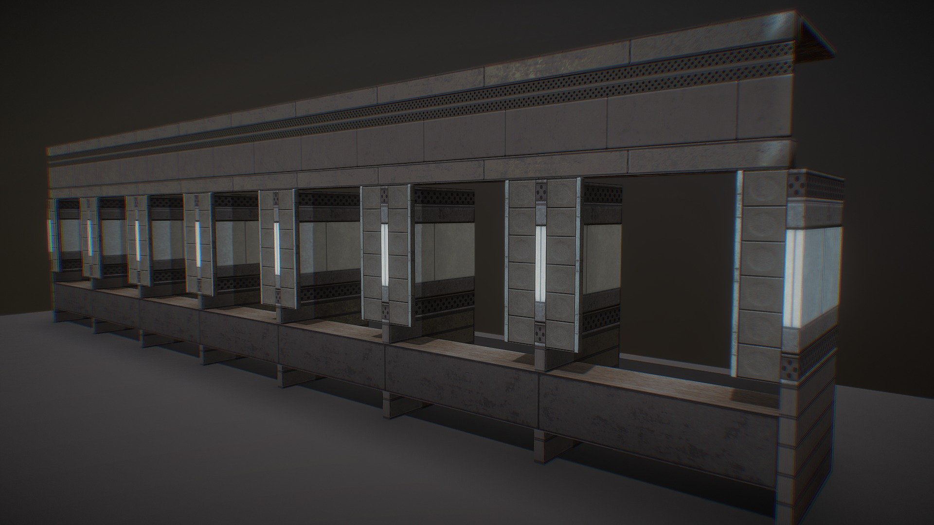 Shooting Range - 3D model by DayBreak (@6500562) [ef75aa7] - Sketchfab