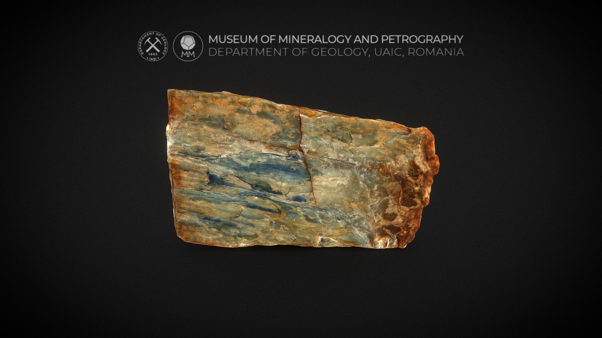 Kyanite crystals - 3D model by Museum of Mineralogy and Petrography ...