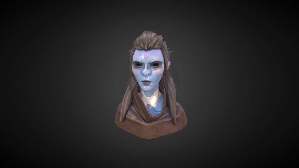 Alien Female - 3D model by drow9196 [ef7a656] - Sketchfab