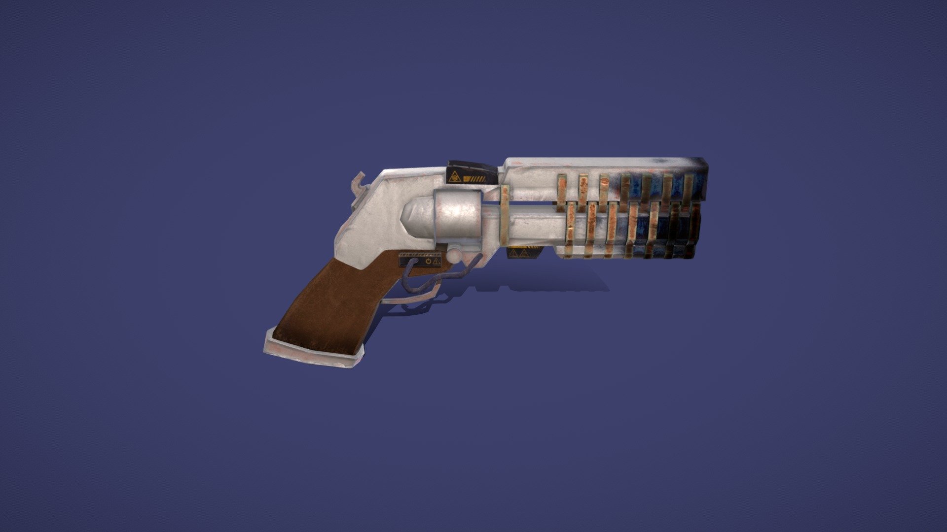 Break-Action Revolver Railgun - 3D model by TrueUnderscore [ef7ad80 ...