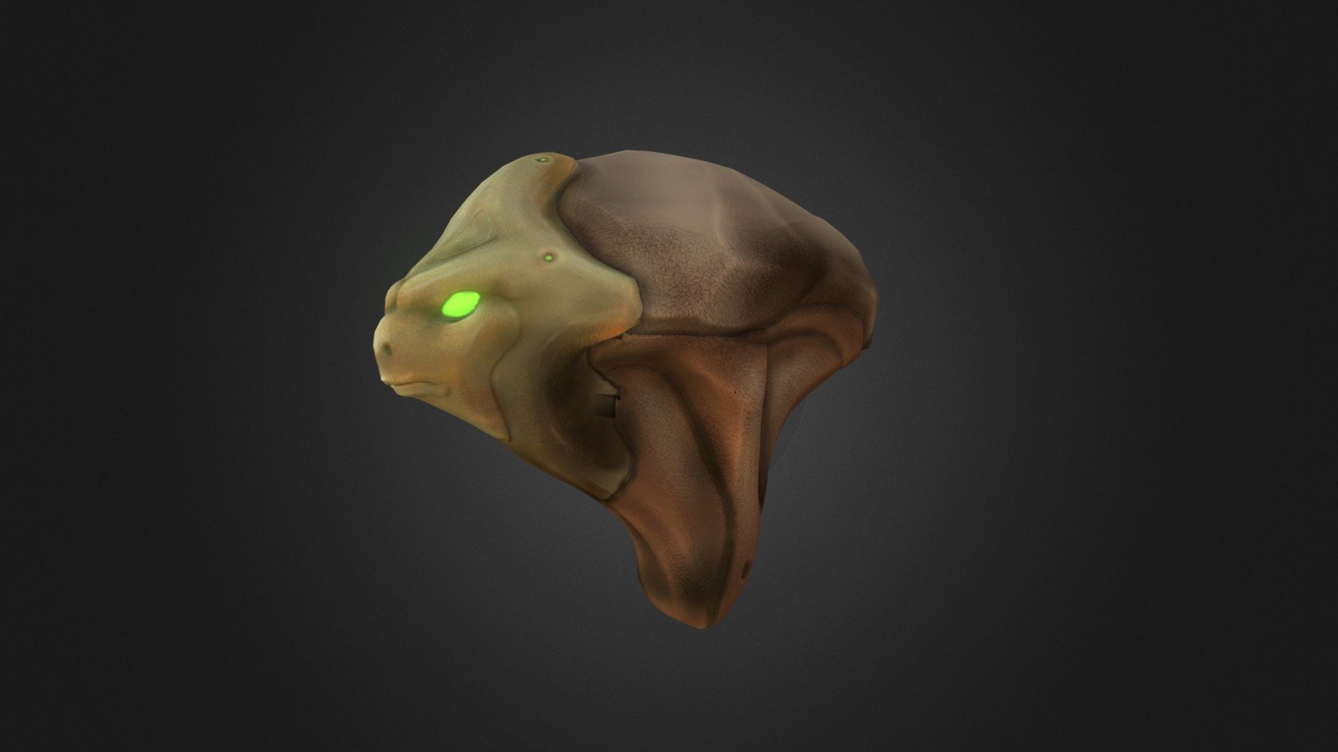 Alien Head - 3D model by SomjadeChunthavorn [ef7b64b] - Sketchfab