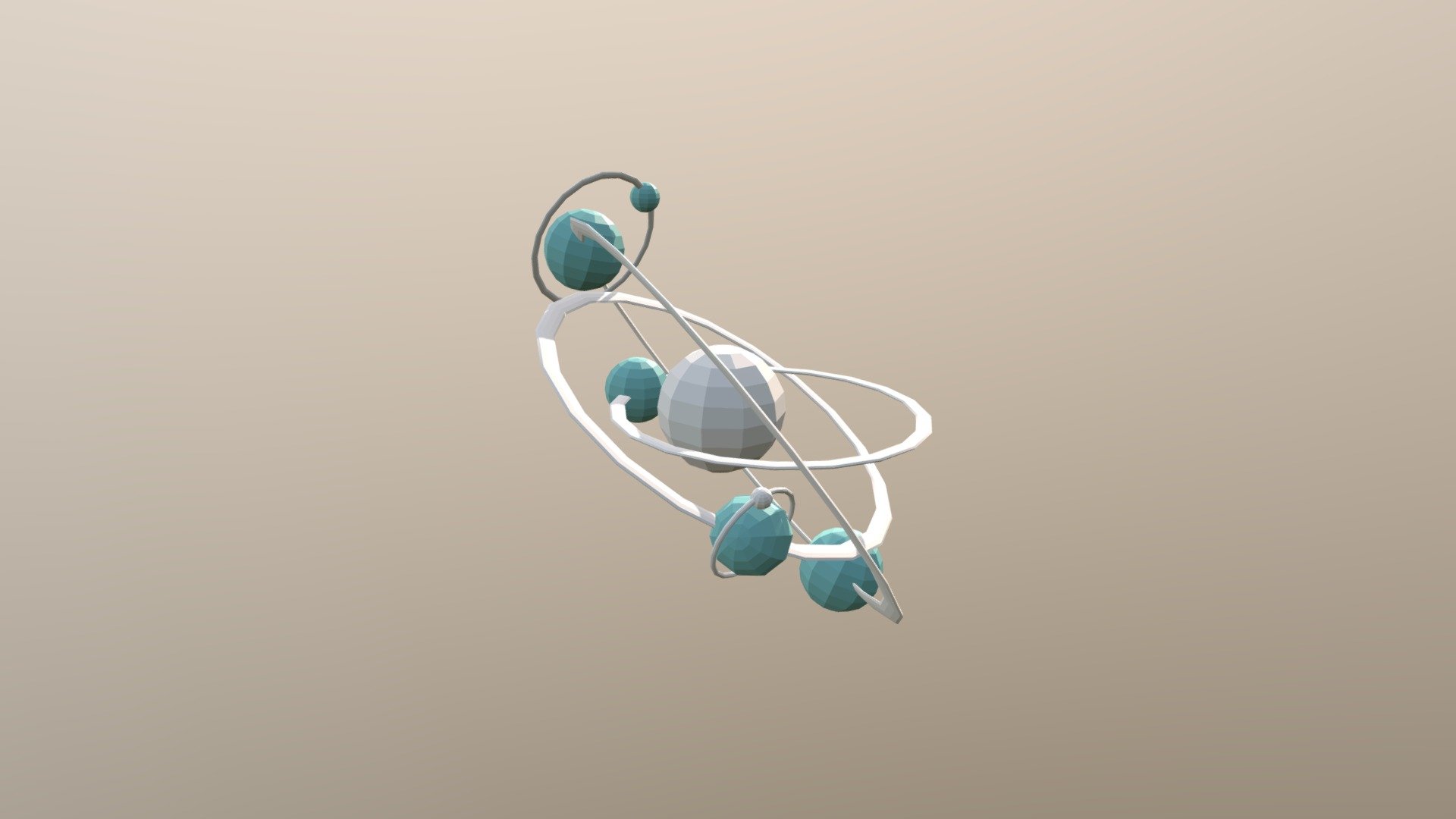 Planetary system - 3D model by IanD02 [ef7b841] - Sketchfab