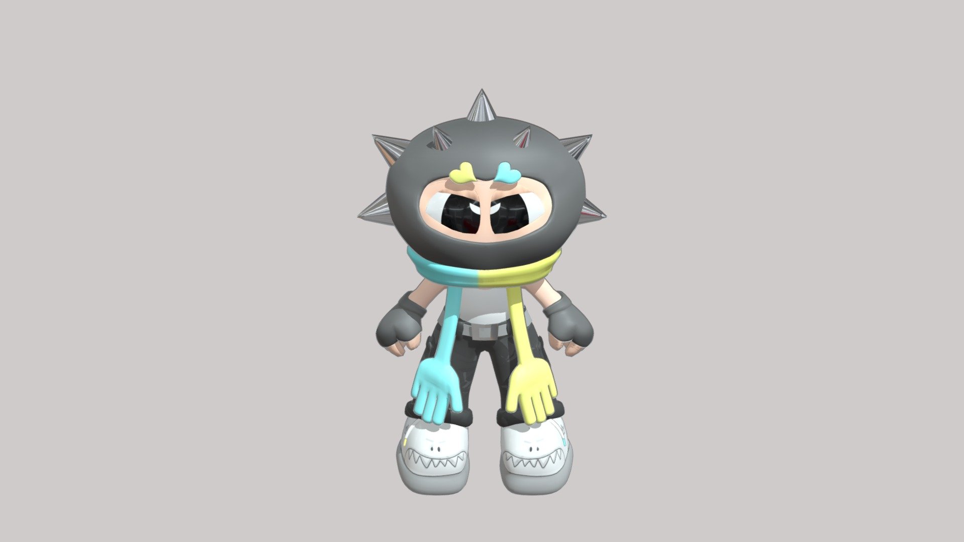 LITTLE VANDALS PUNKO by Serlocus - 3D model by Serlocus [ef7cd5a ...