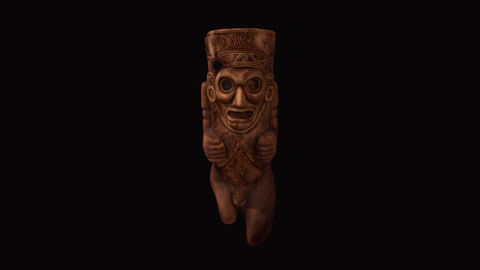 Pieza Taino No. 13 (Cemí) - 3D model by Goopy Technology (@goopyio ...