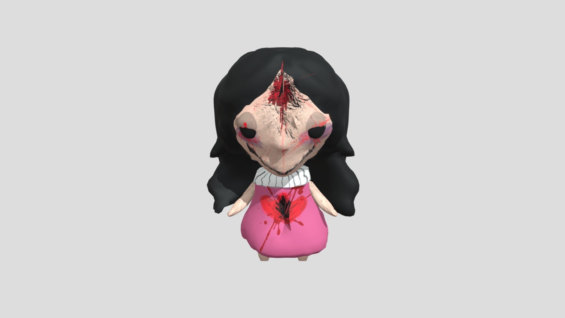 Horror Doll_2 - 3D model by turelie.art [ef7f5dd] - Sketchfab