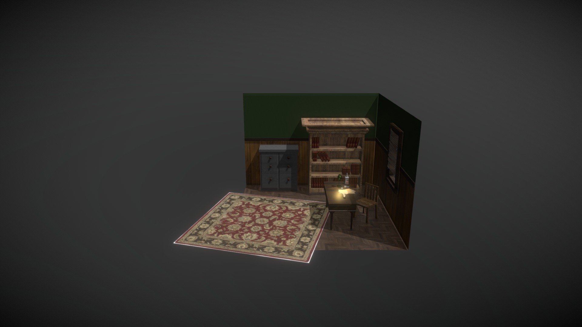 Criminalyst room - 3D model by skp9i [ef81335] - Sketchfab