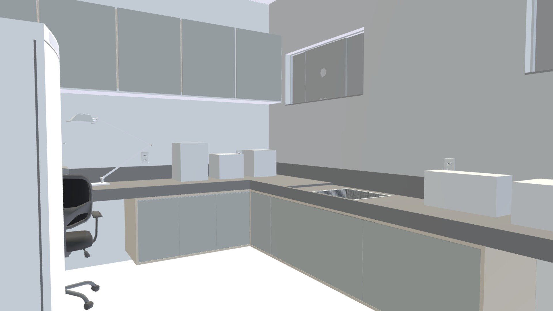 LABORATÓRIO SAP - 3D model by LineareArquitetura [ef83856] - Sketchfab