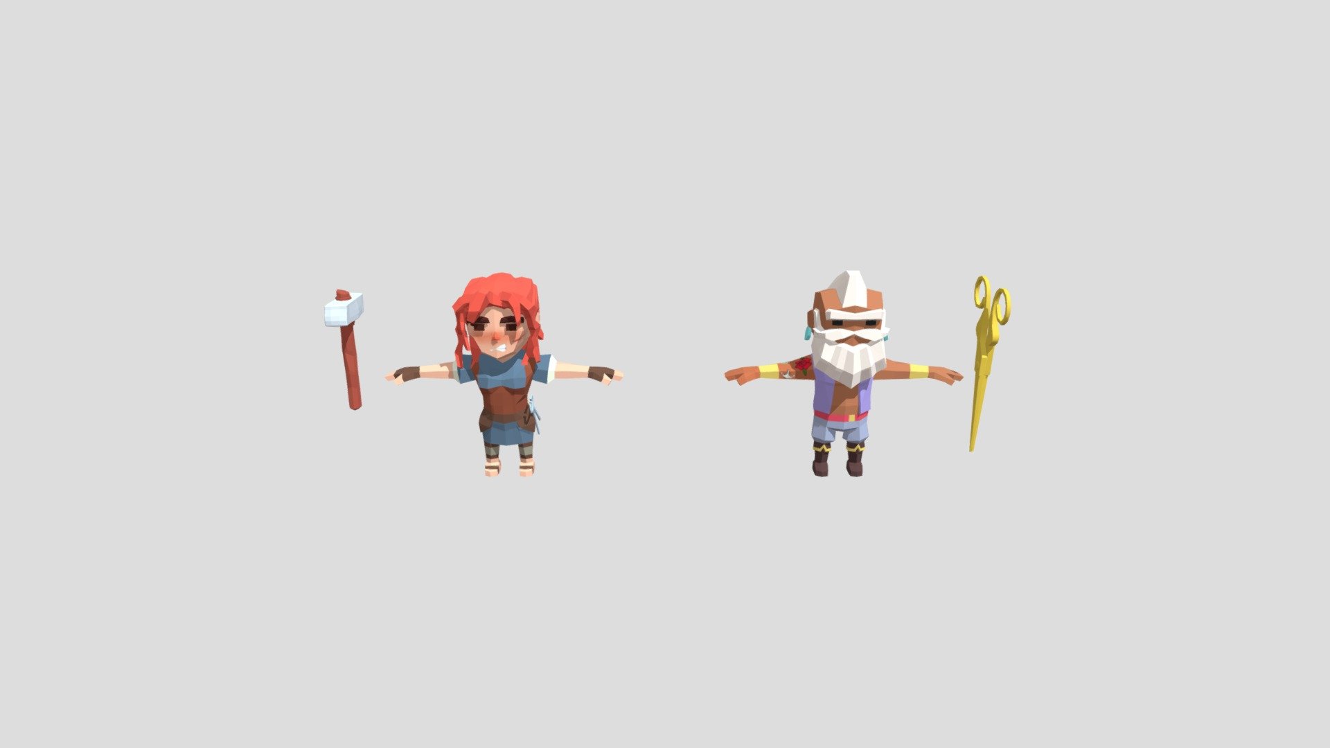 NPC asset - 3D model by WuyA (@NguyenDucHuy) [ef84f05] - Sketchfab