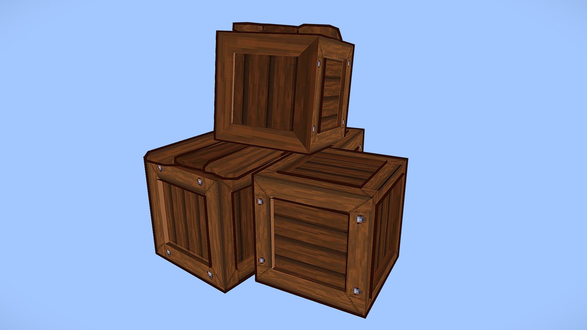 Stack O' Crates [Free] - Download Free 3D model by Hatty (@Hatty53 ...
