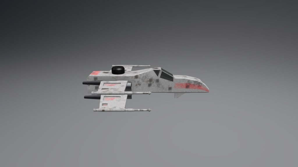 X-Wing Custom - 3D model by Growner28 [ef8672b] - Sketchfab