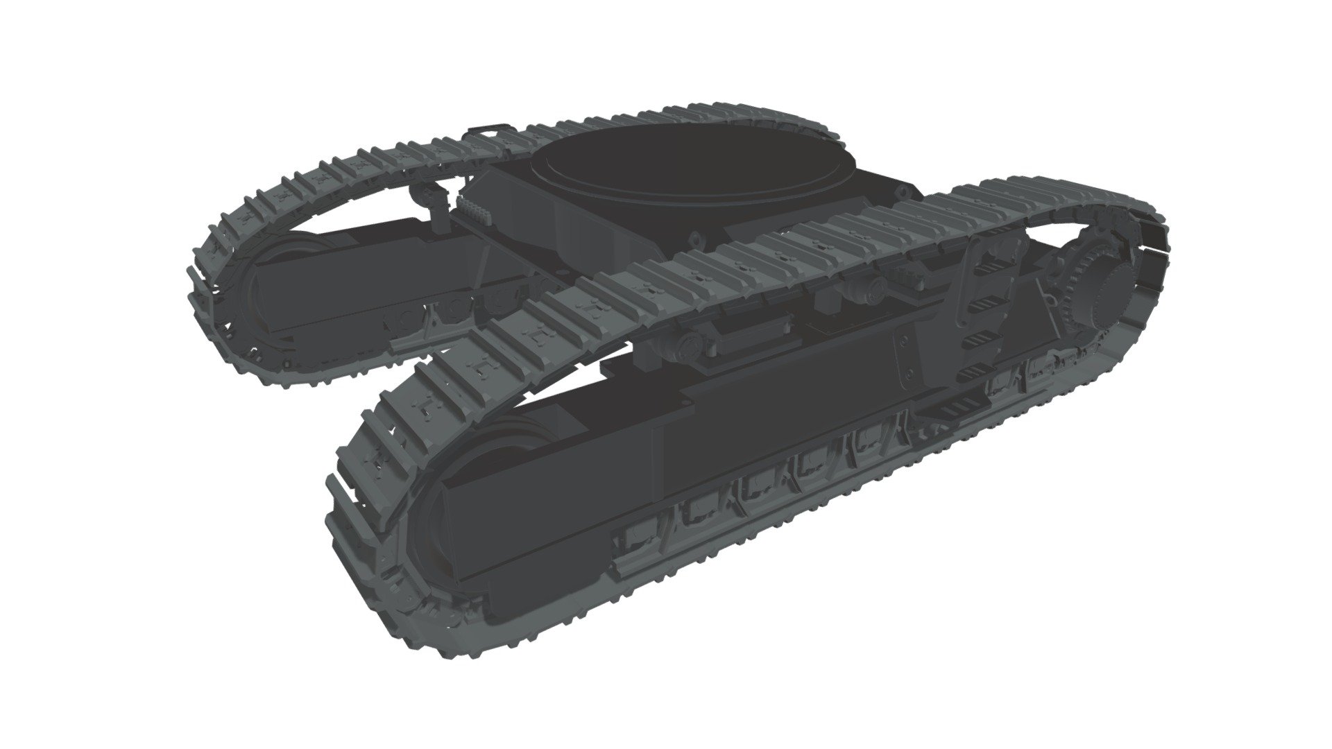 Bulldozer Excavator Track - Buy Royalty Free 3D model by 3DHorse ...
