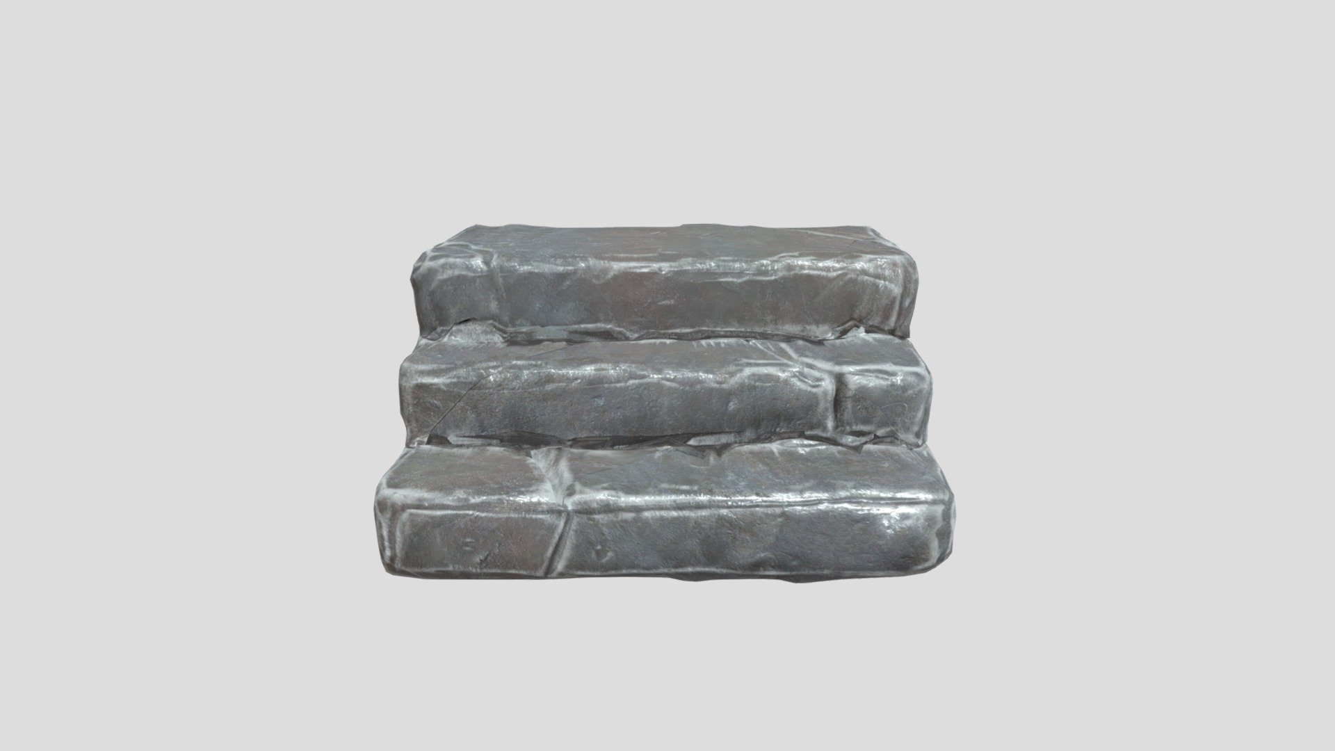Rock stairs - Download Free 3D model by Vítek Chalany (@vchalany ...