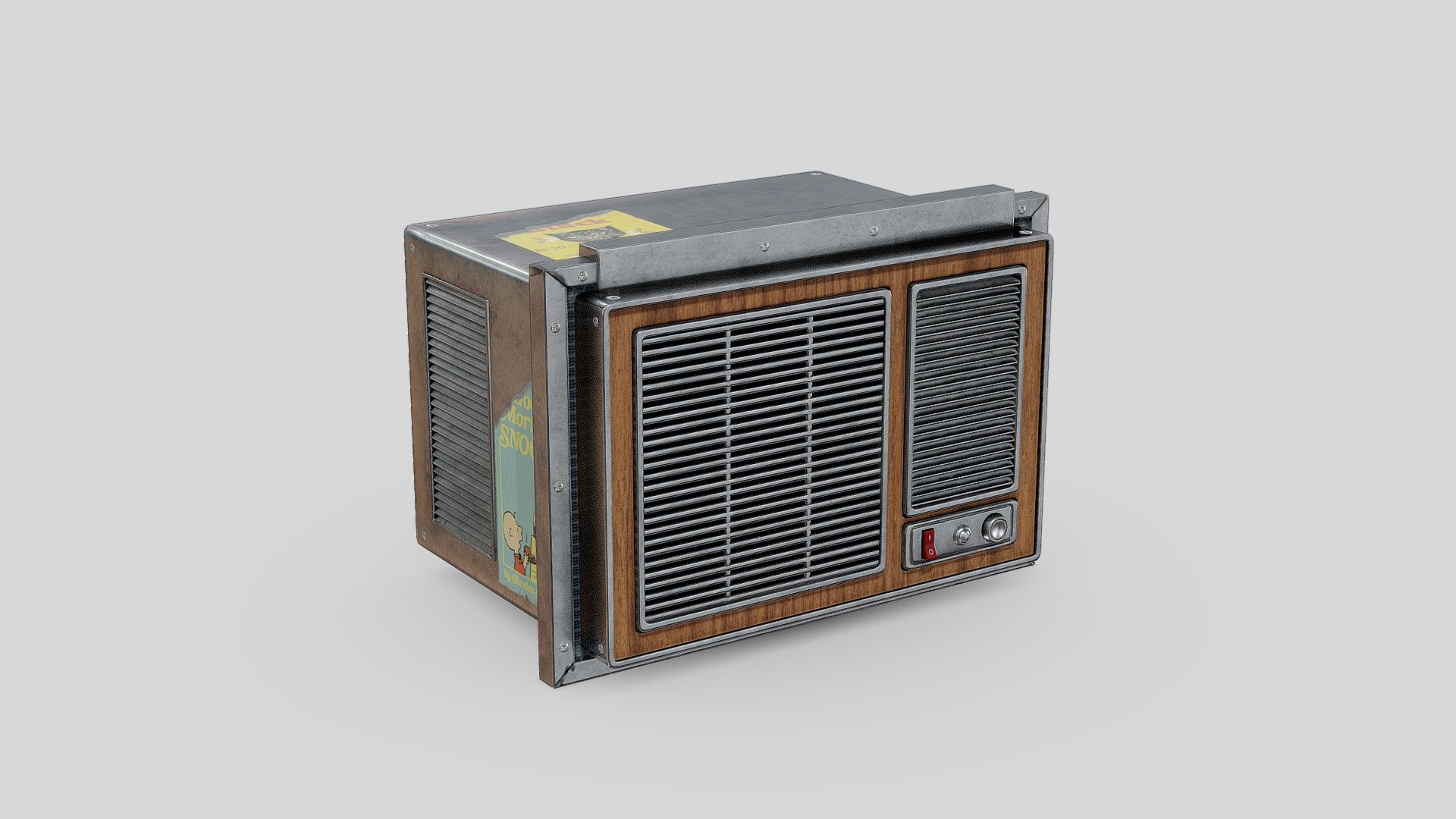 Window AC Unit-Freepoly.org - Download Free 3D model by Freepoly.org ...