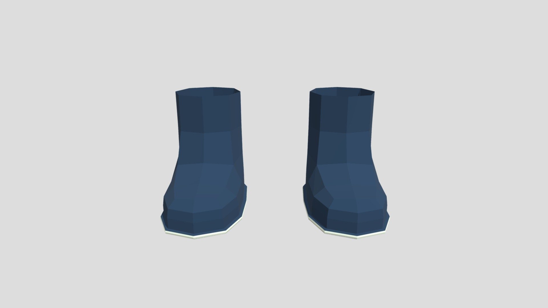 Boots Low-poly Shoes - Download Free 3D model by Kotorman Entertainment ...