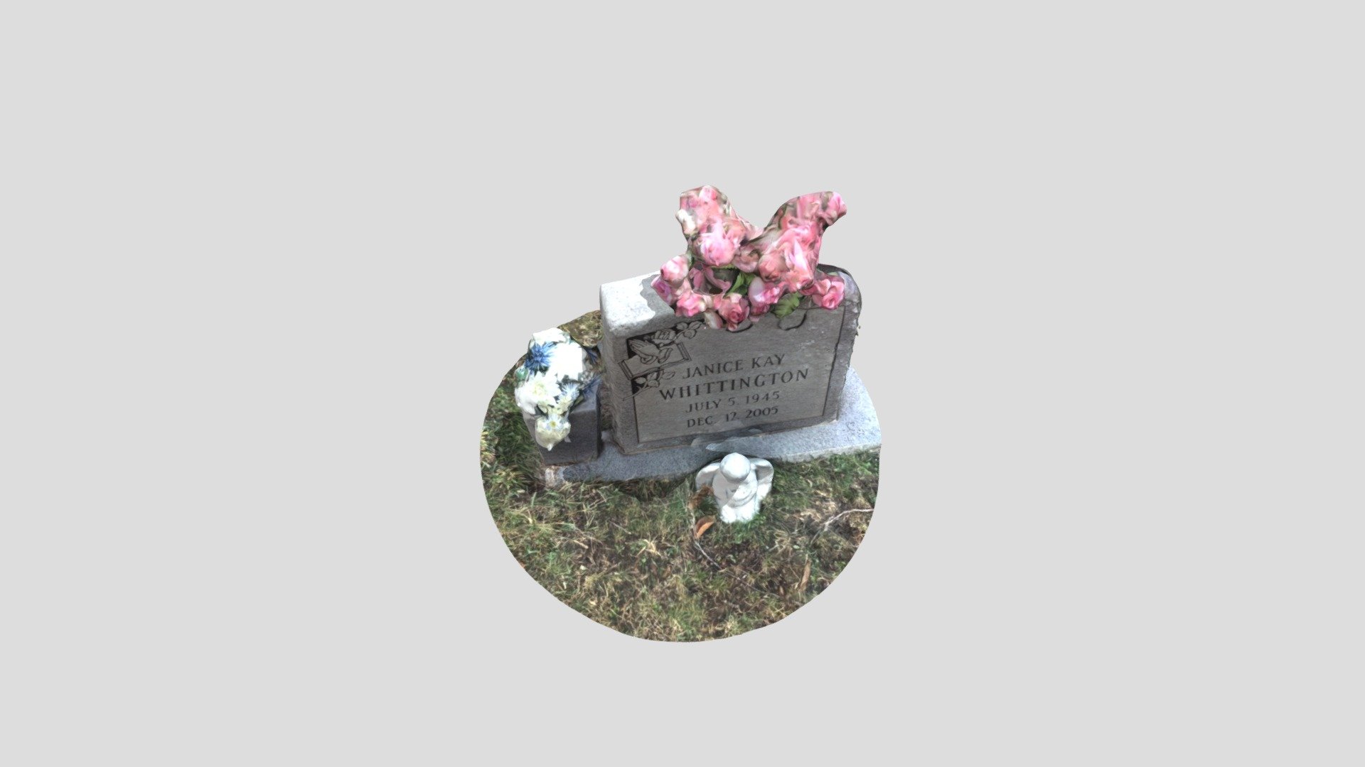 Janice Kay Whittington Grave Marker - 3D model by Virtual Curation Lab ...