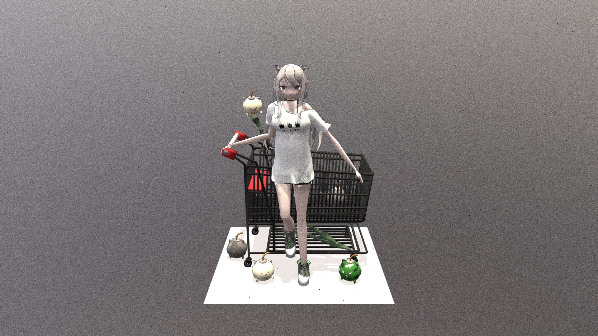 hololive Shishiro Botan - Download Free 3D model by YuZiQwQ ...