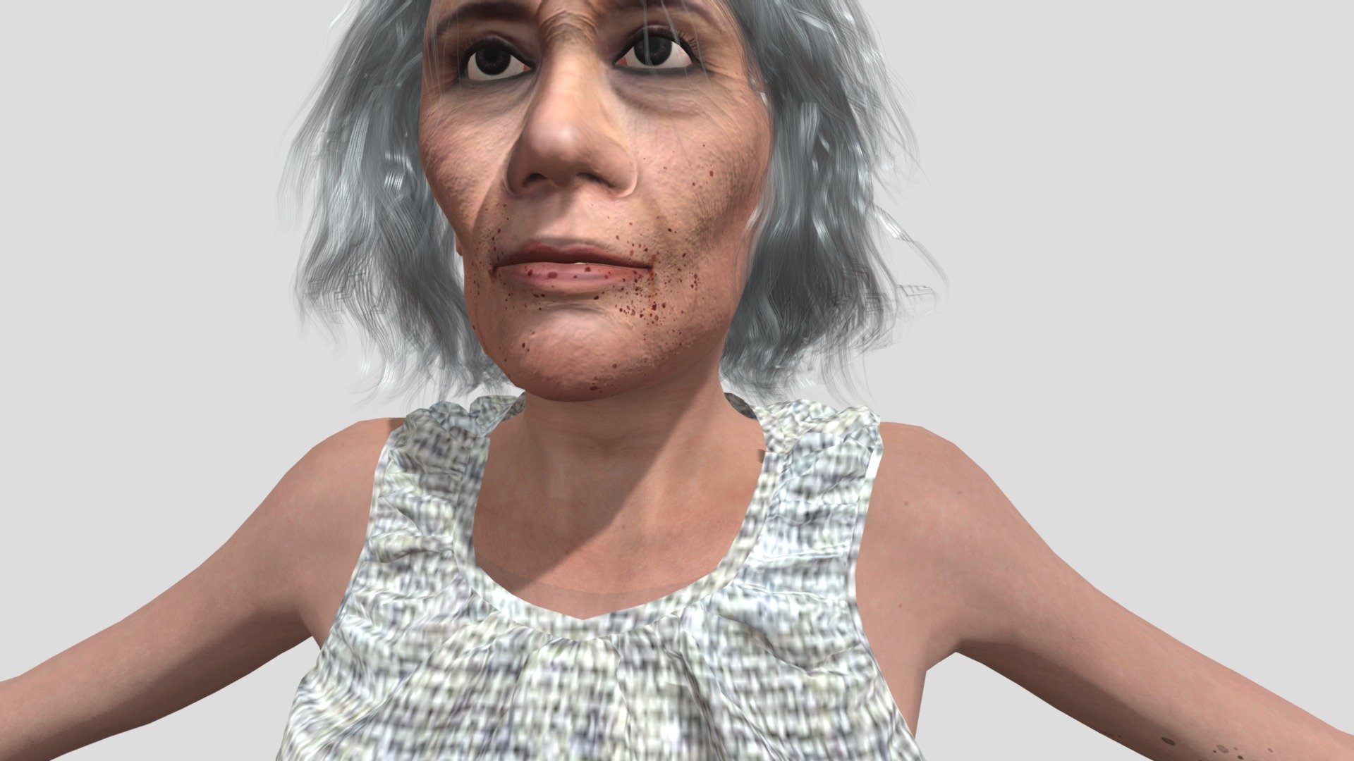 Granny - Download Free 3D model by khonglen3D [ef8a354] - Sketchfab