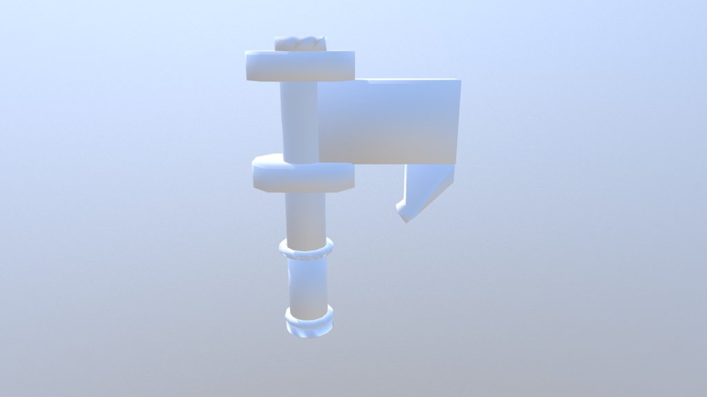 Edit Poly Model With Reference- Axe - 3D model by julia.brau [ef8a636 ...