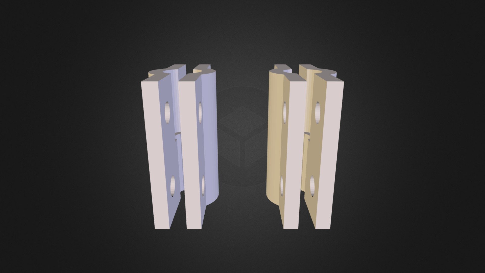 Z shaft connector - 3D model by 3dindustries [ef8ac29] - Sketchfab