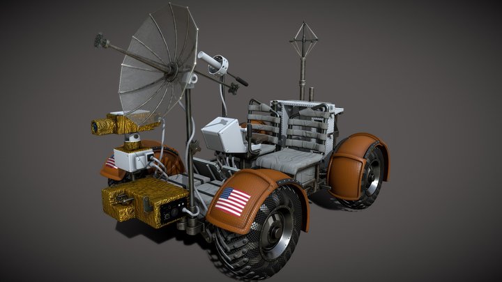 Lunar-rover 3D models - Sketchfab