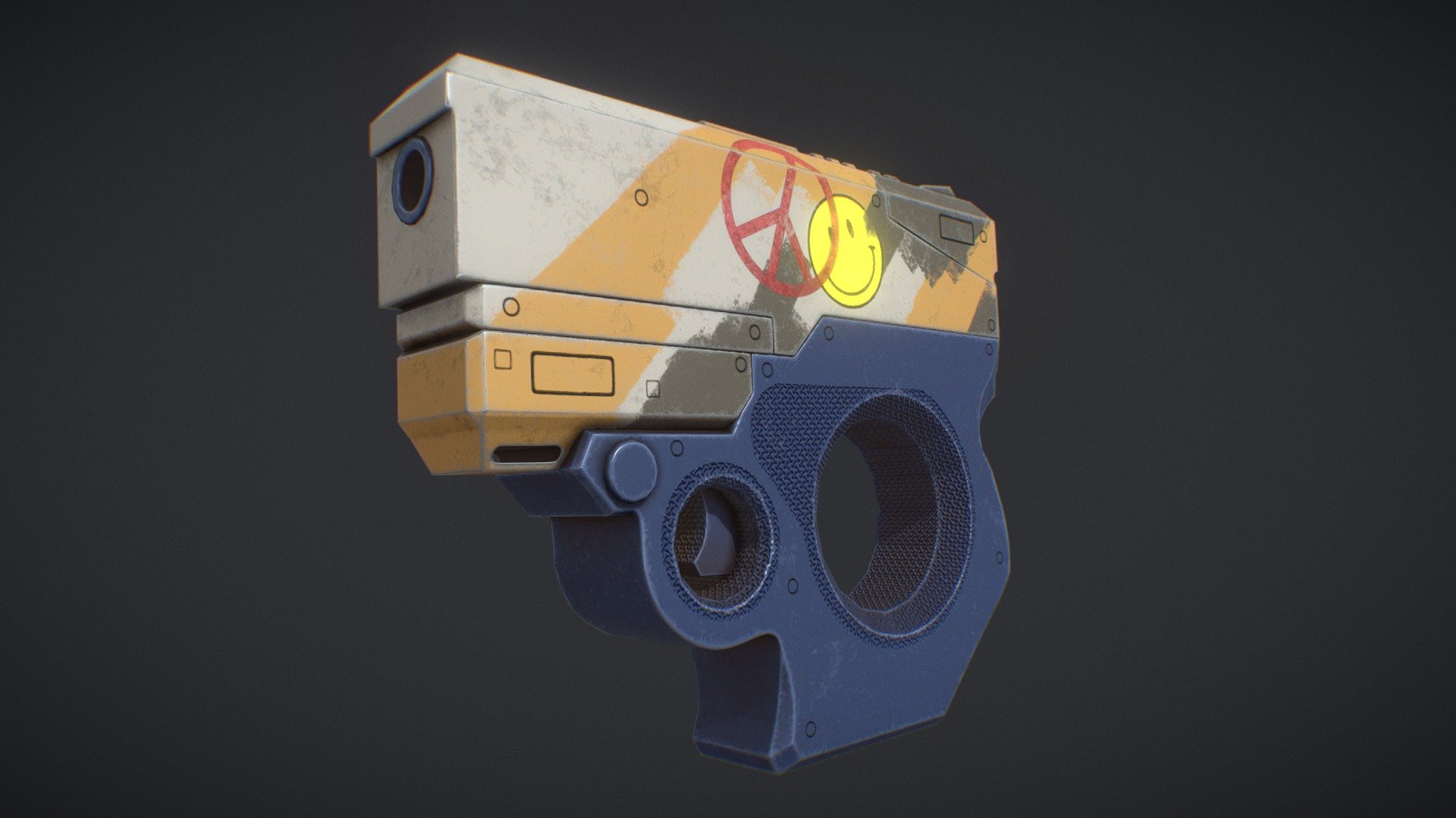 Sci-fi Gun - Download Free 3D model by Sir Erdees (@sirerdees) [ef8b981 ...