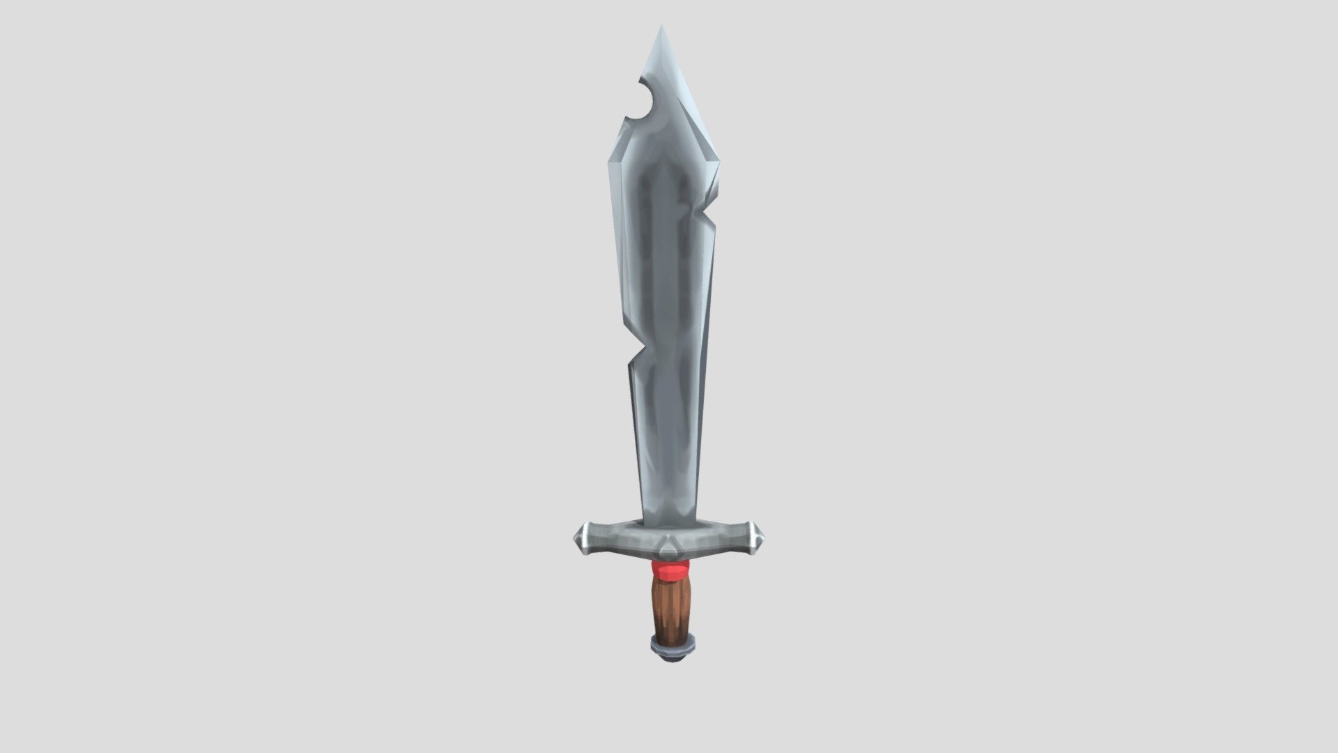 Carton old sword - Download Free 3D model by David Buena ...