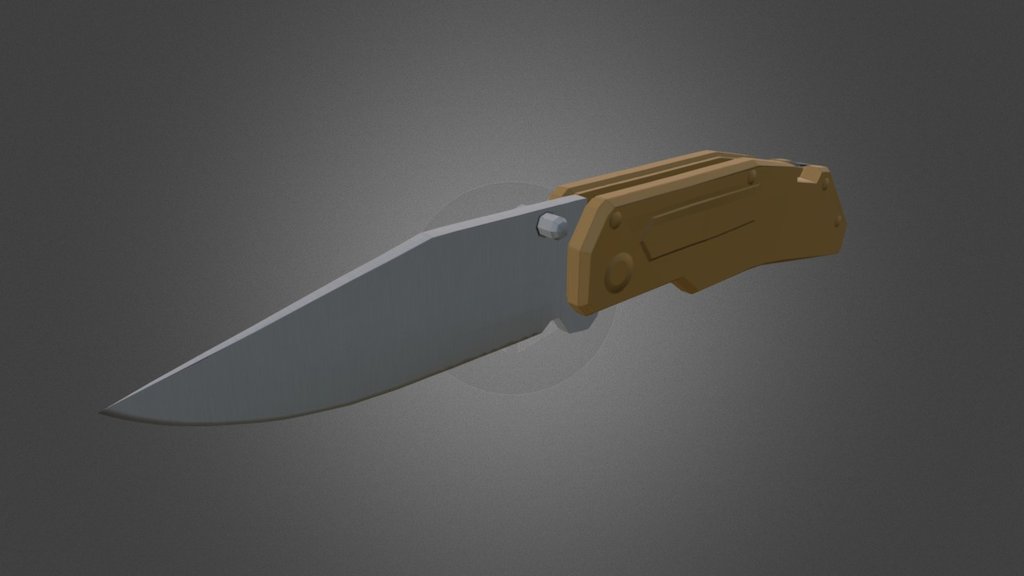 Pocket Knife - WIP II - 3D model by jechase [ef8d279] - Sketchfab