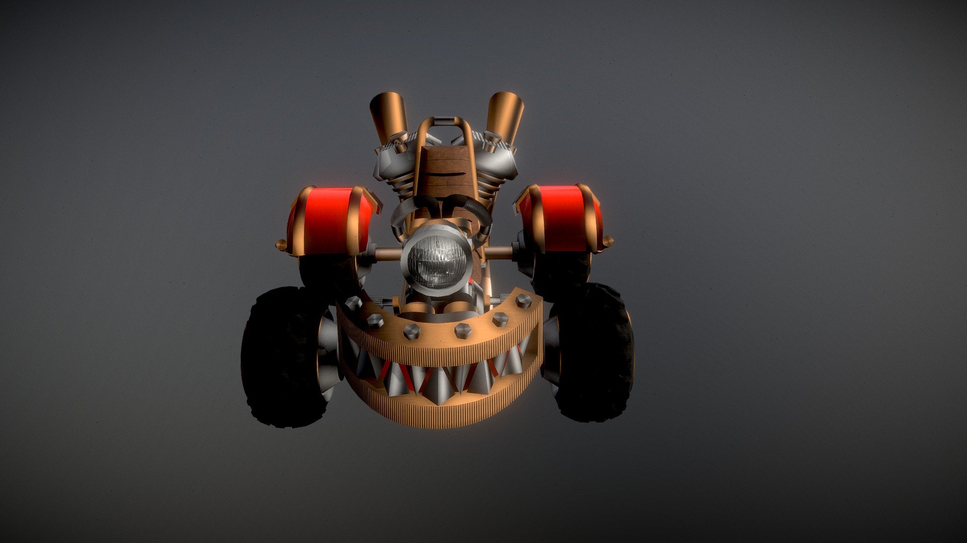Crash Bandicoot-GoCart - Download Free 3D model by dan.sletten2 ...