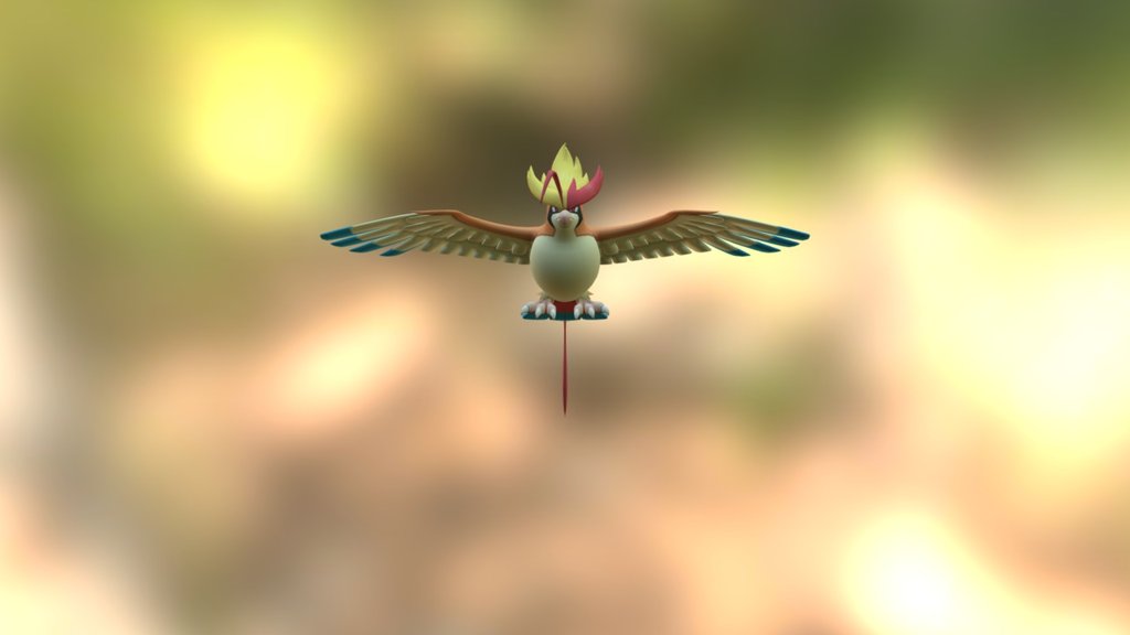 Pidgeot Mega - 3D model by Edward Holmes (@edward.holmes) [ef8ee8d ...