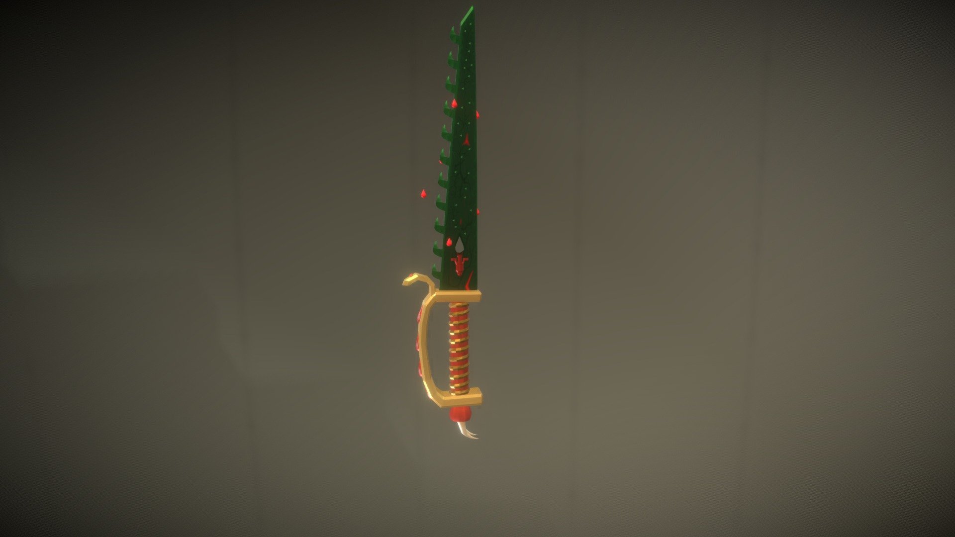 Sanguine Snake's Thorn - 3D model by DanielPereiraHowest [ef8f738 ...